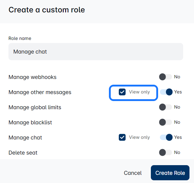 Custom roles – Alpha Digital