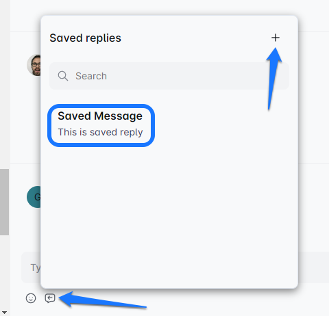 Saved Replies – Alpha Digital