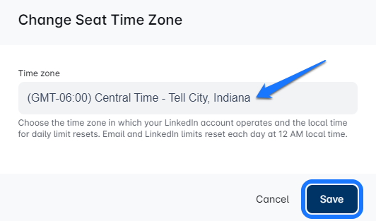 Change the Time Zone of Your Account – Alpha Digital
